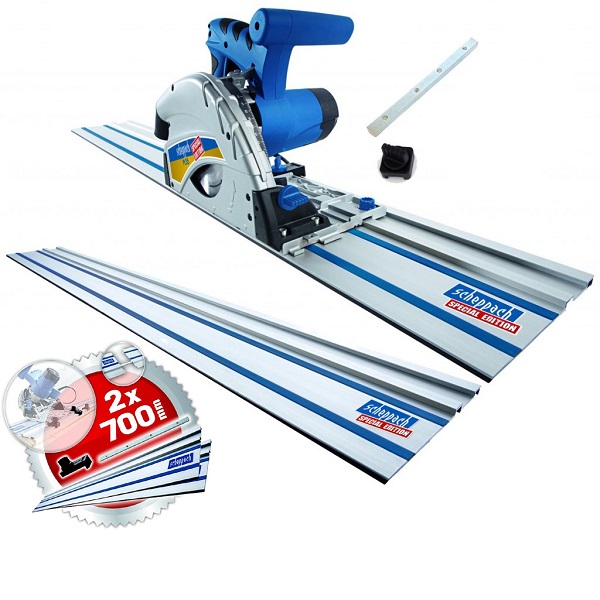 Scheppach Dykksag PL 55 Med 2stk 700mm skinne - Spaceheaters - Cial ...